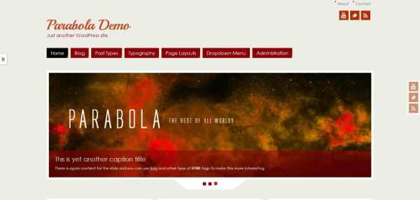 parabola theme - paologironi blog